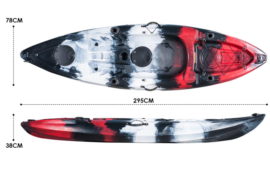 Conger Single Seat Compact Fishing Kayak | KayakWest | Kayak Sales ...